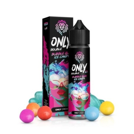 Longfill Only Double - Bubble Gum Ice Candy 6/60ml | BigVapoteur